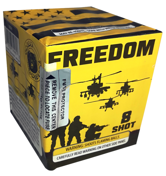 Freedom 8 shot